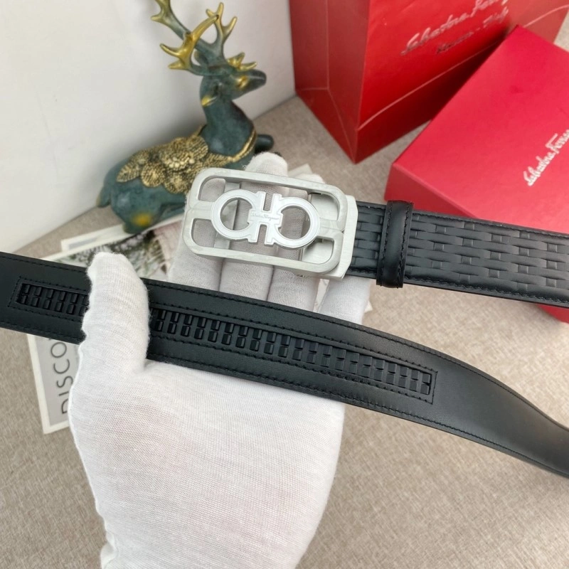 Brand-authenticated Ferragamo Belts