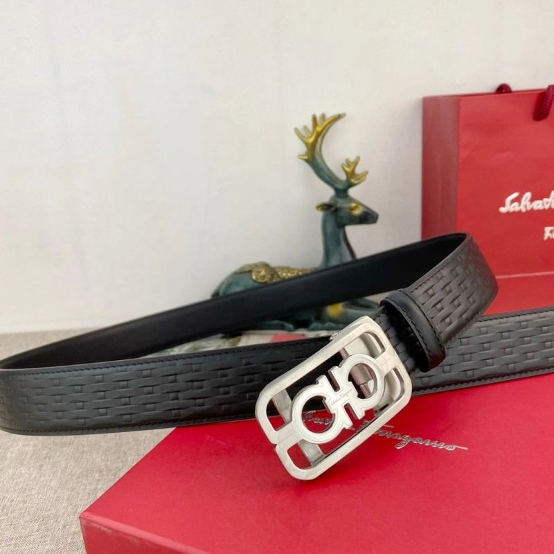 Brand-authenticated Ferragamo Belts