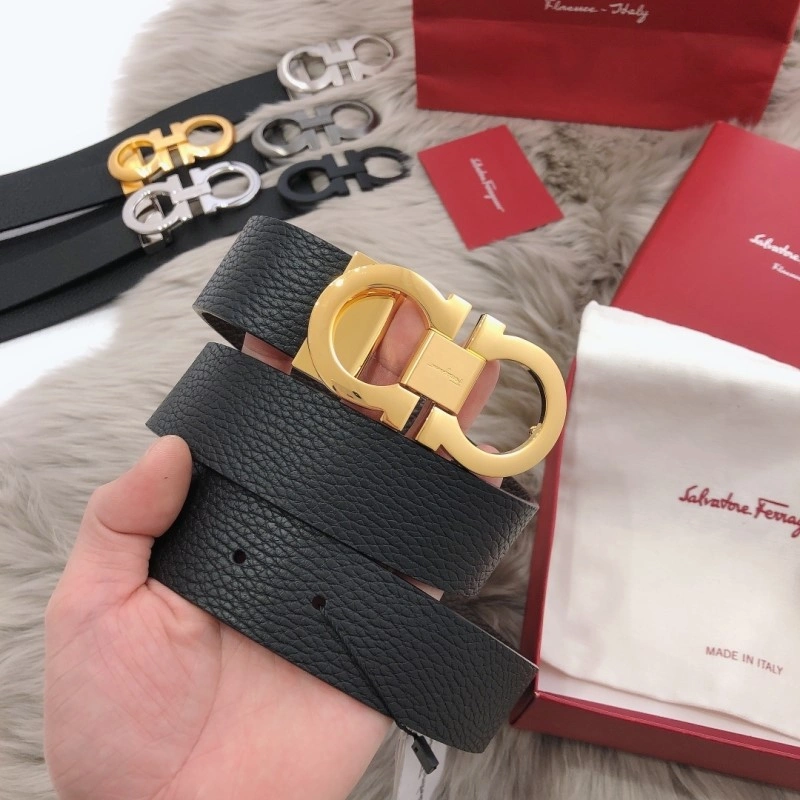 Brand-authenticated Ferragamo Belts