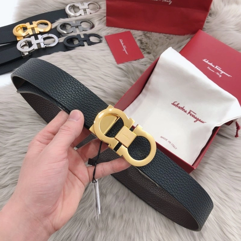 Brand-authenticated Ferragamo Belts