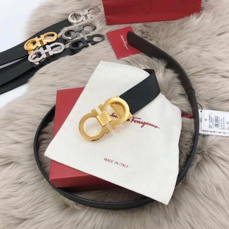 Brand-authenticated Ferragamo Belts
