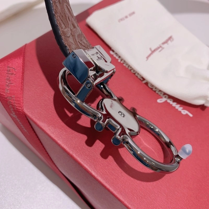Brand-authenticated Ferragamo Belts
