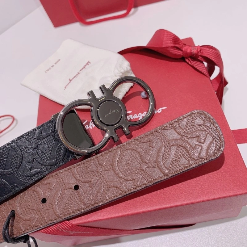 Brand-authenticated Ferragamo Belts