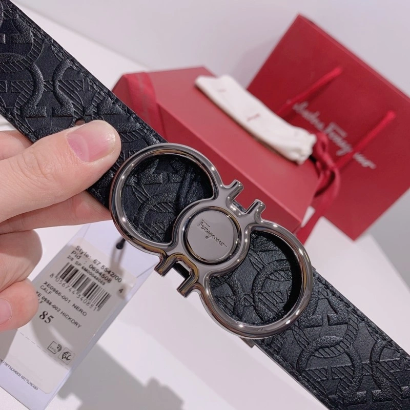 Brand-authenticated Ferragamo Belts