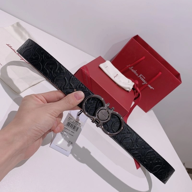 Brand-authenticated Ferragamo Belts