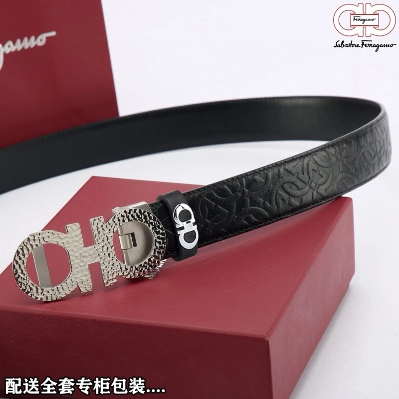 Brand-authenticated Ferragamo Belts