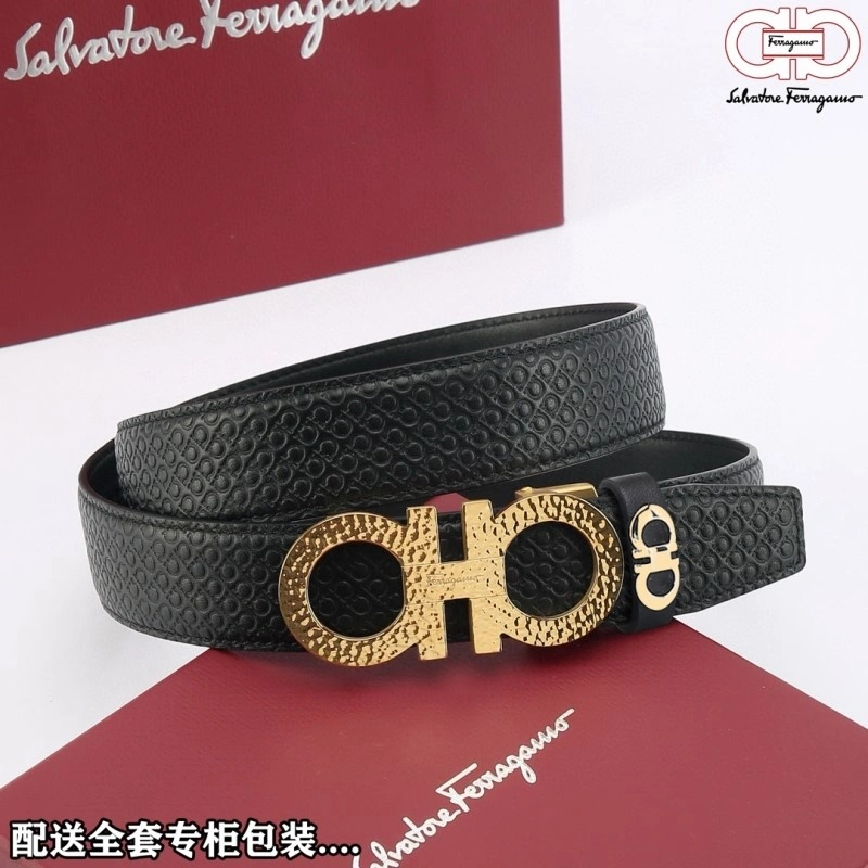 Brand-authenticated Ferragamo Belts