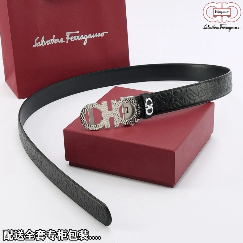 Brand-authenticated Ferragamo Belts