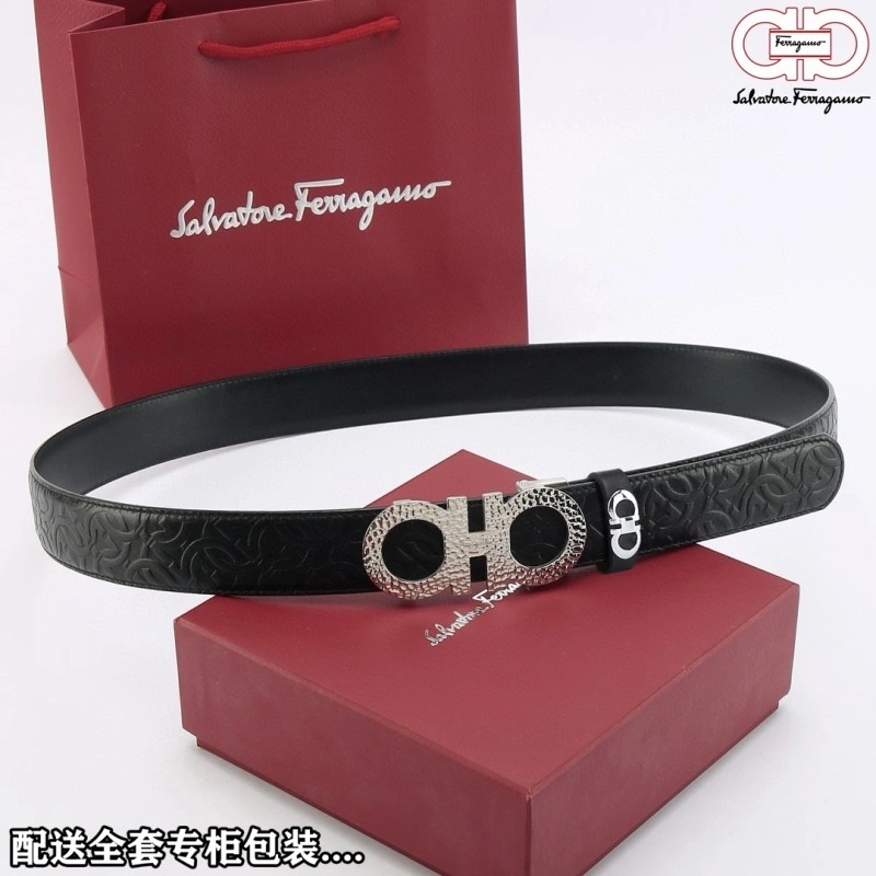 Brand-authenticated Ferragamo Belts