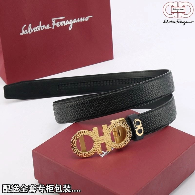 Brand-authenticated Ferragamo Belts