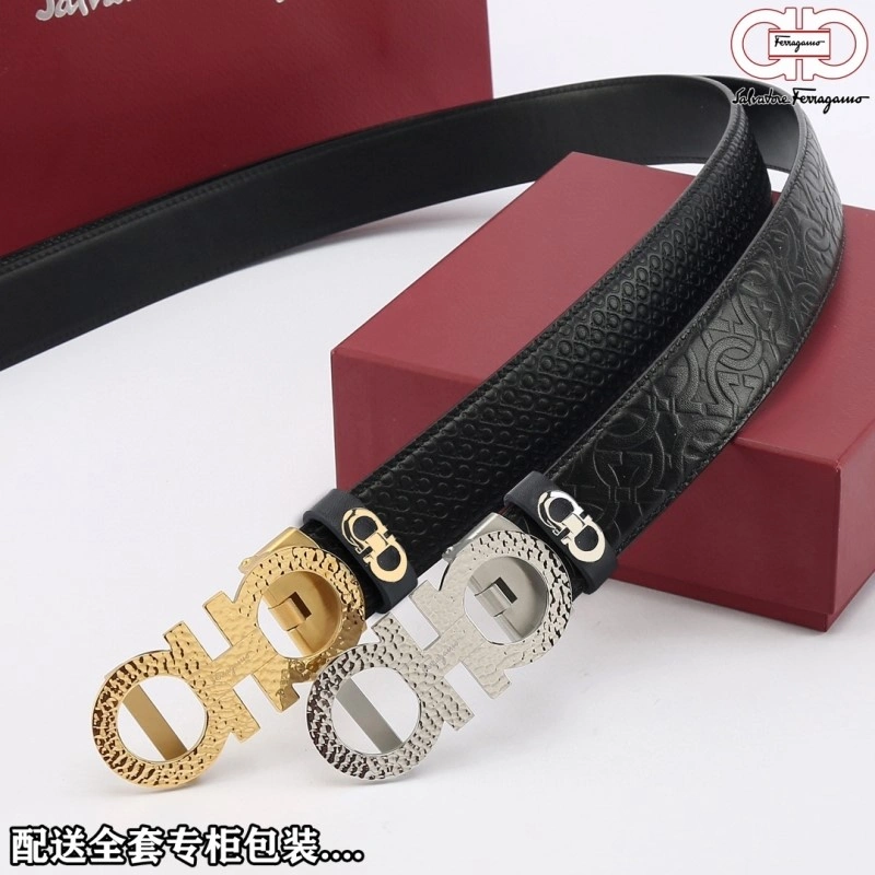 Brand-authenticated Ferragamo Belts