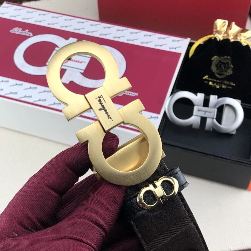 Brand-authenticated Ferragamo Belts