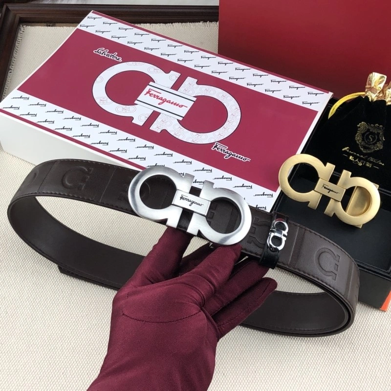 Brand-authenticated Ferragamo Belts