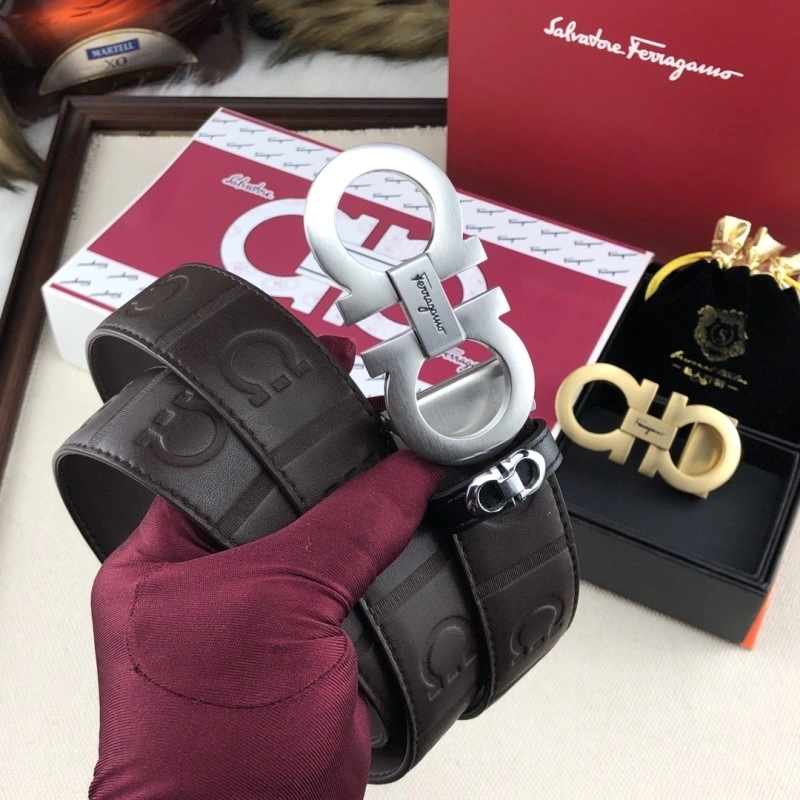 Brand-authenticated Ferragamo Belts