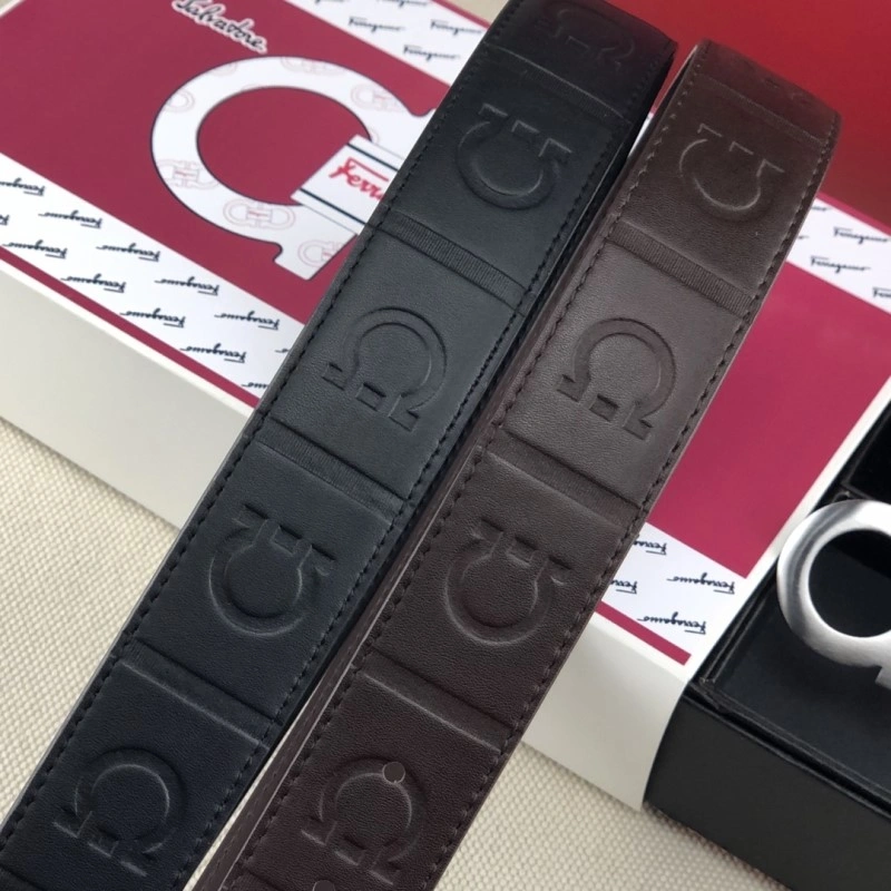 Brand-authenticated Ferragamo Belts