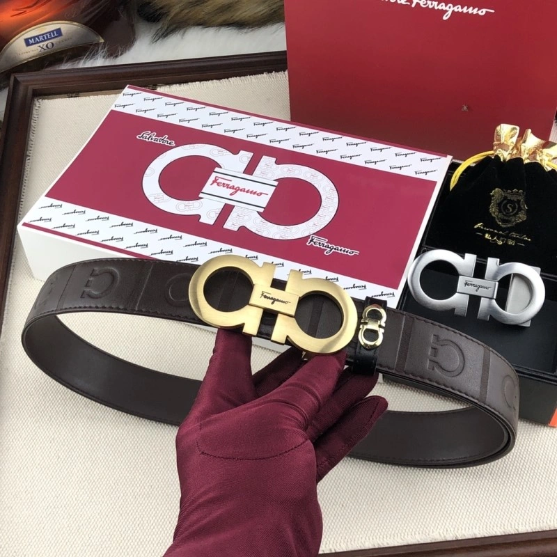 Brand-authenticated Ferragamo Belts