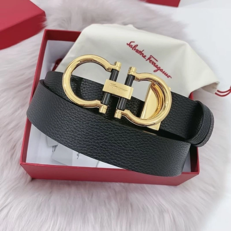 Brand-authenticated Ferragamo Belts