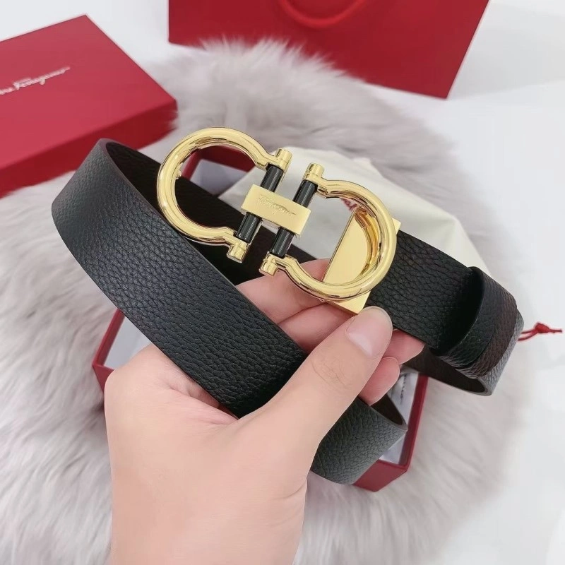 Brand-authenticated Ferragamo Belts