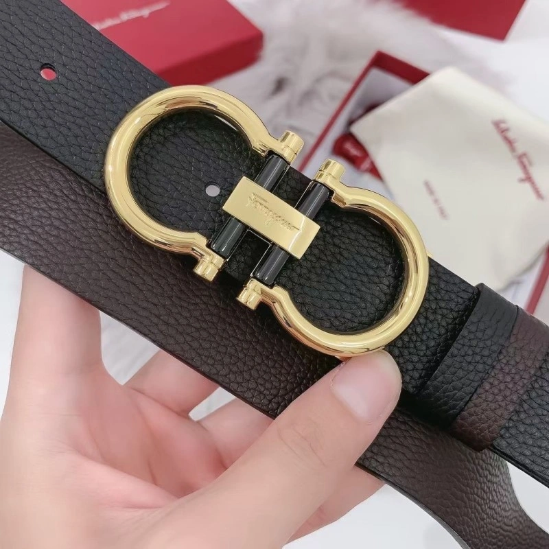 Brand-authenticated Ferragamo Belts