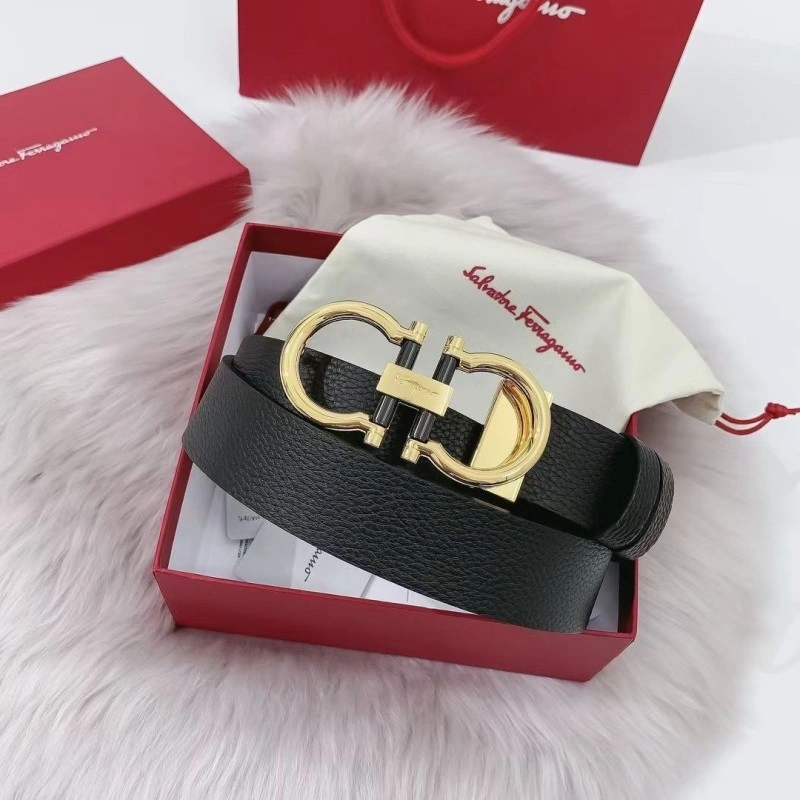 Brand-authenticated Ferragamo Belts