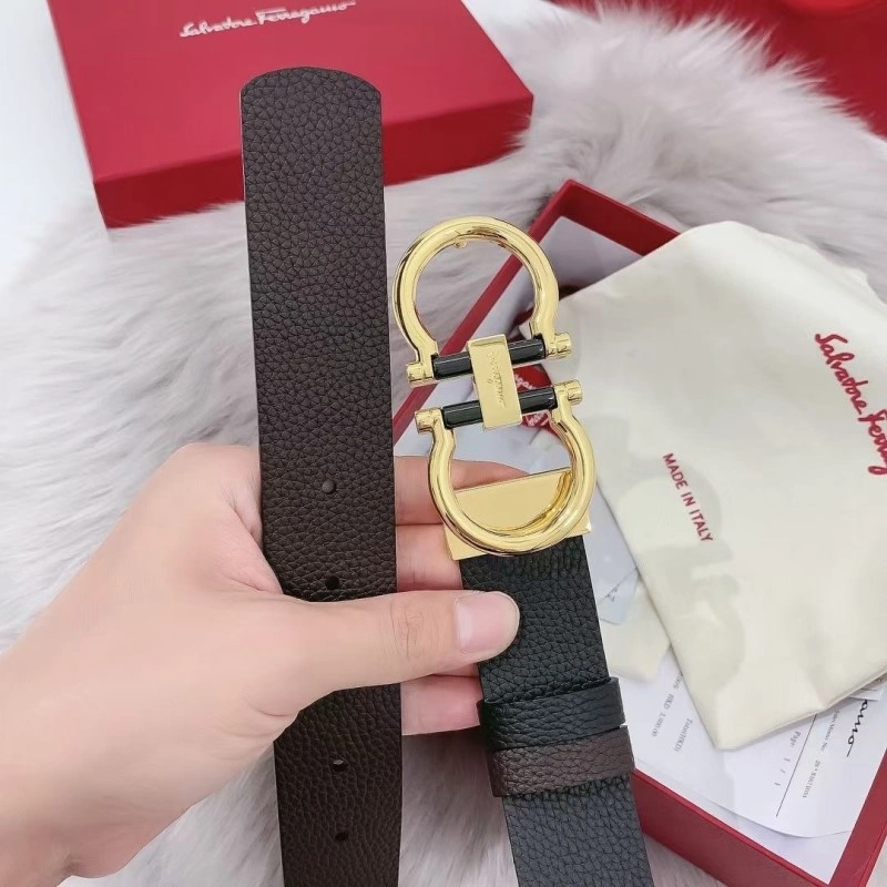 Brand-authenticated Ferragamo Belts