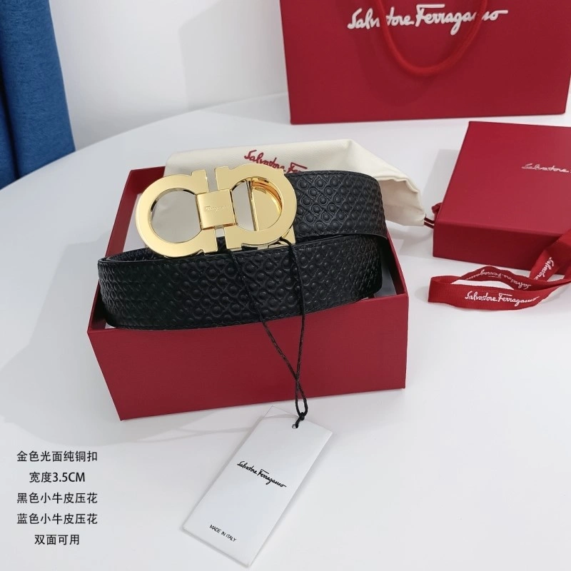 Brand-authenticated Ferragamo Belts