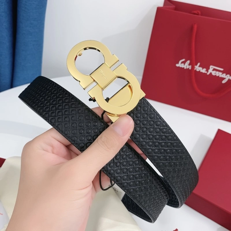 Brand-authenticated Ferragamo Belts