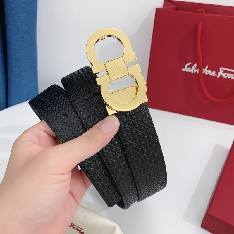 Brand-authenticated Ferragamo Belts