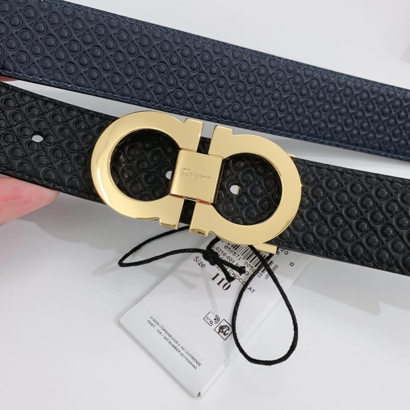 Brand-authenticated Ferragamo Belts