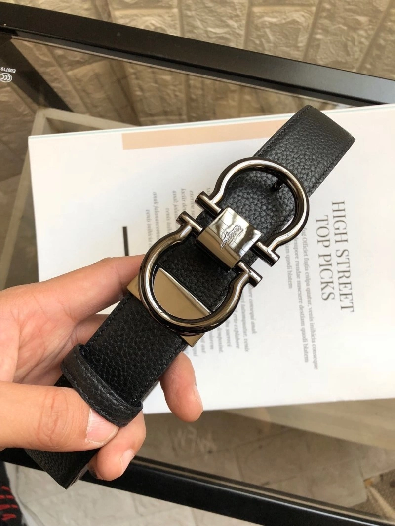 Brand-authenticated Ferragamo Belts