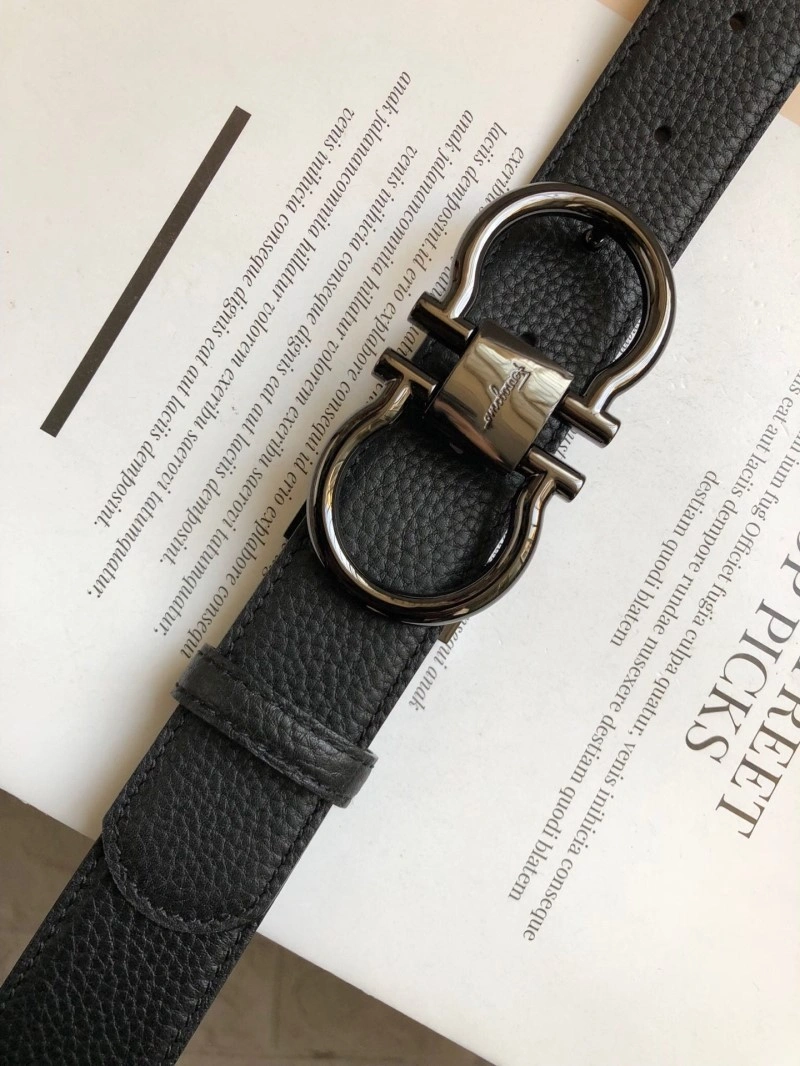 Brand-authenticated Ferragamo Belts