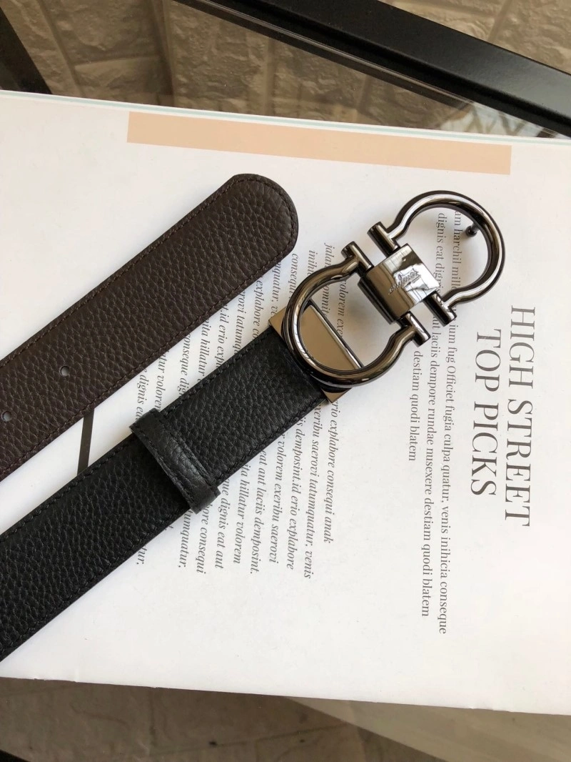 Brand-authenticated Ferragamo Belts