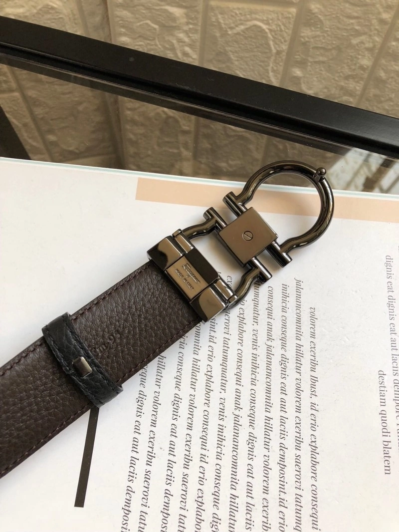 Brand-authenticated Ferragamo Belts