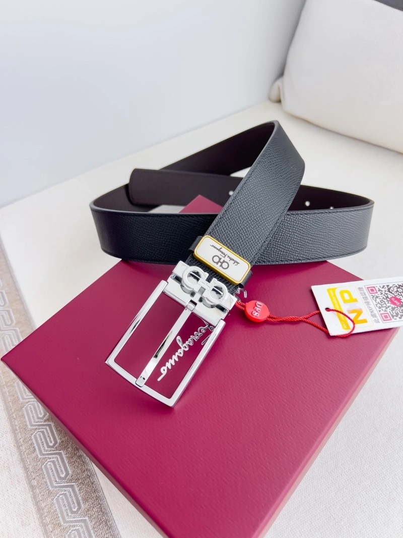 Brand-authenticated Ferragamo Belts