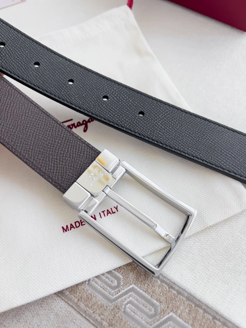 Brand-authenticated Ferragamo Belts