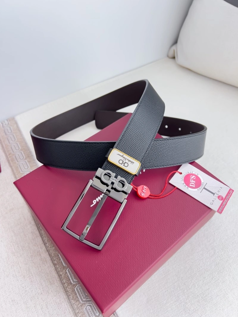 Brand-authenticated Ferragamo Belts