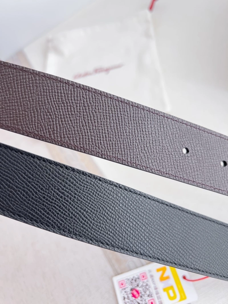 Brand-authenticated Ferragamo Belts