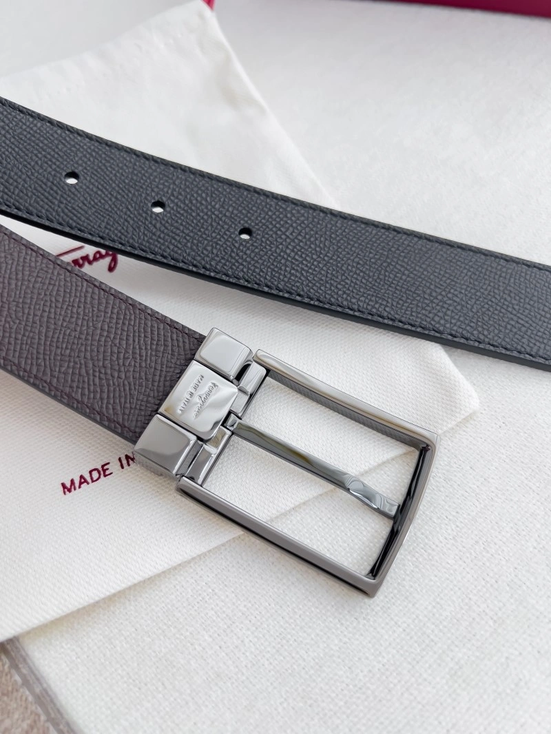 Brand-authenticated Ferragamo Belts