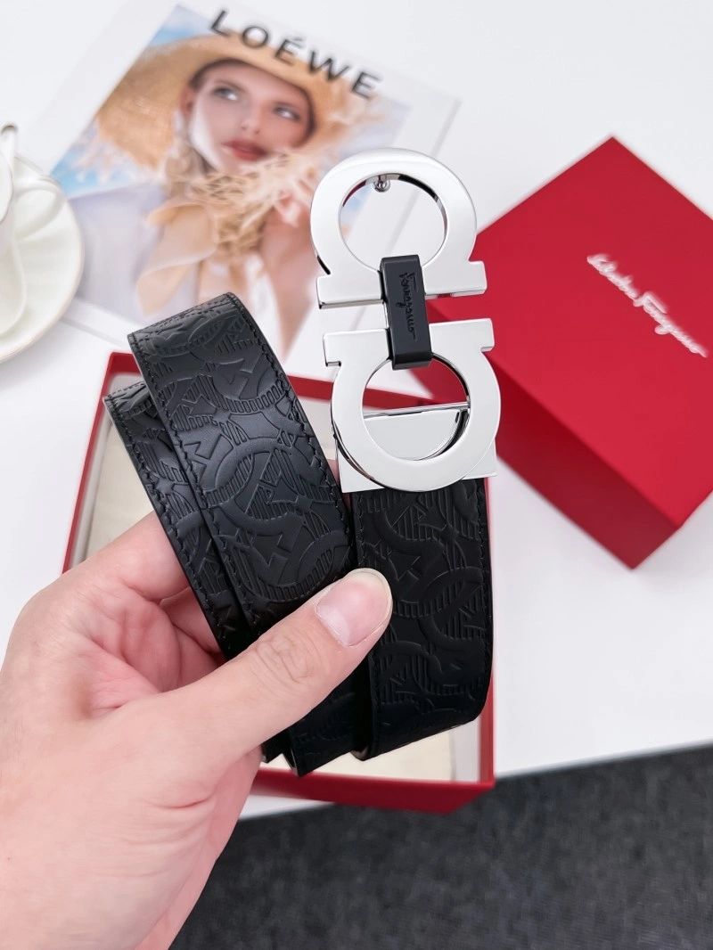 Brand-authenticated Ferragamo Belts