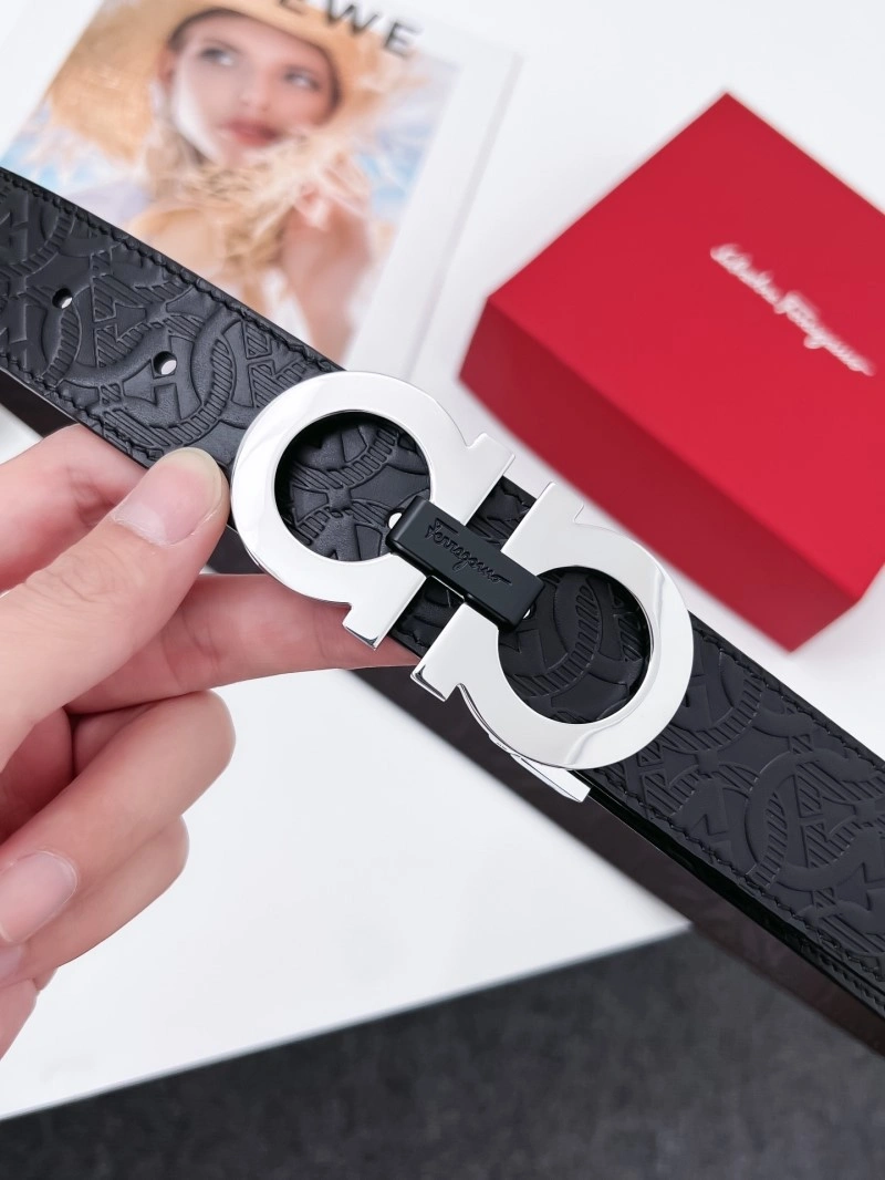 Brand-authenticated Ferragamo Belts