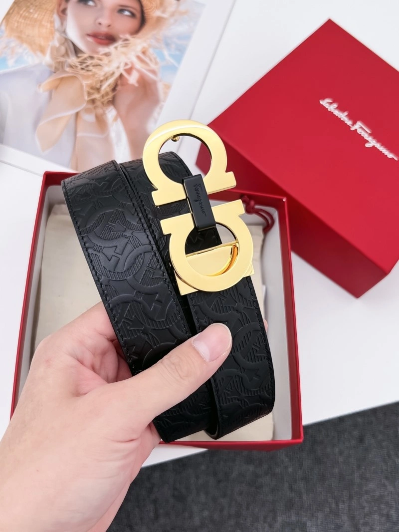 Brand-authenticated Ferragamo Belts