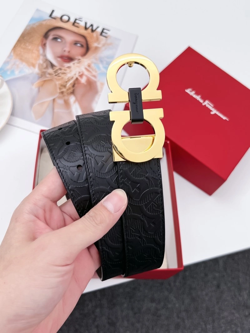 Brand-authenticated Ferragamo Belts