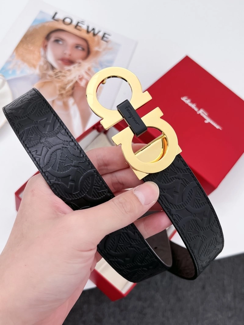 Brand-authenticated Ferragamo Belts
