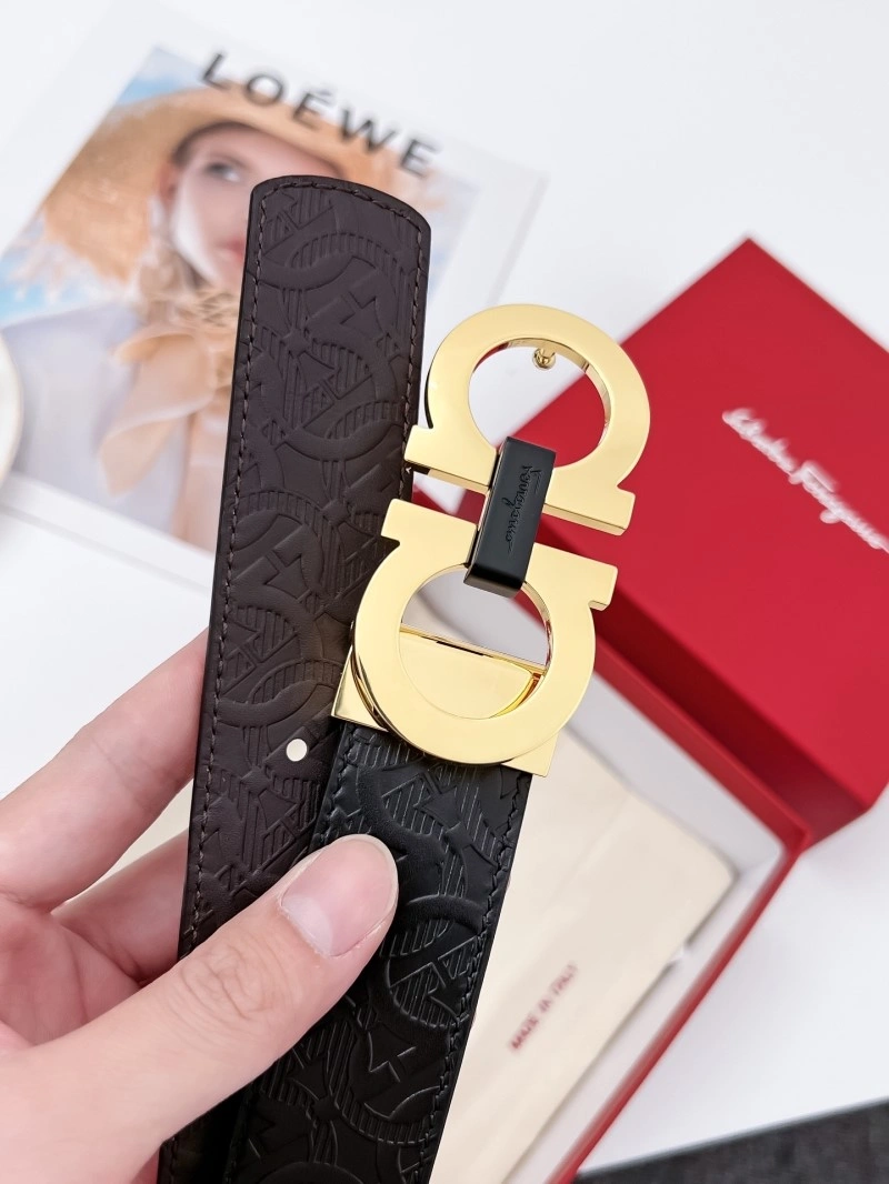 Brand-authenticated Ferragamo Belts