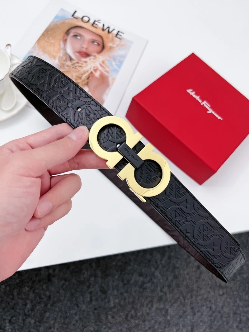 Brand-authenticated Ferragamo Belts