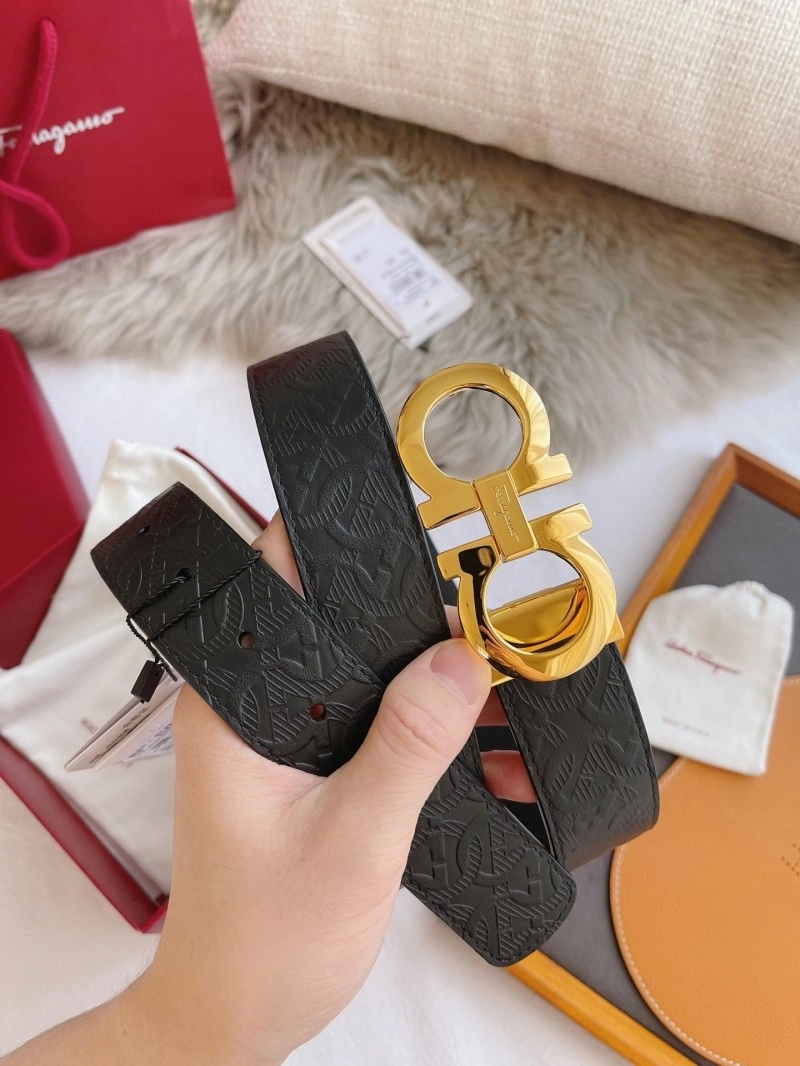 Brand-authenticated Ferragamo Belts