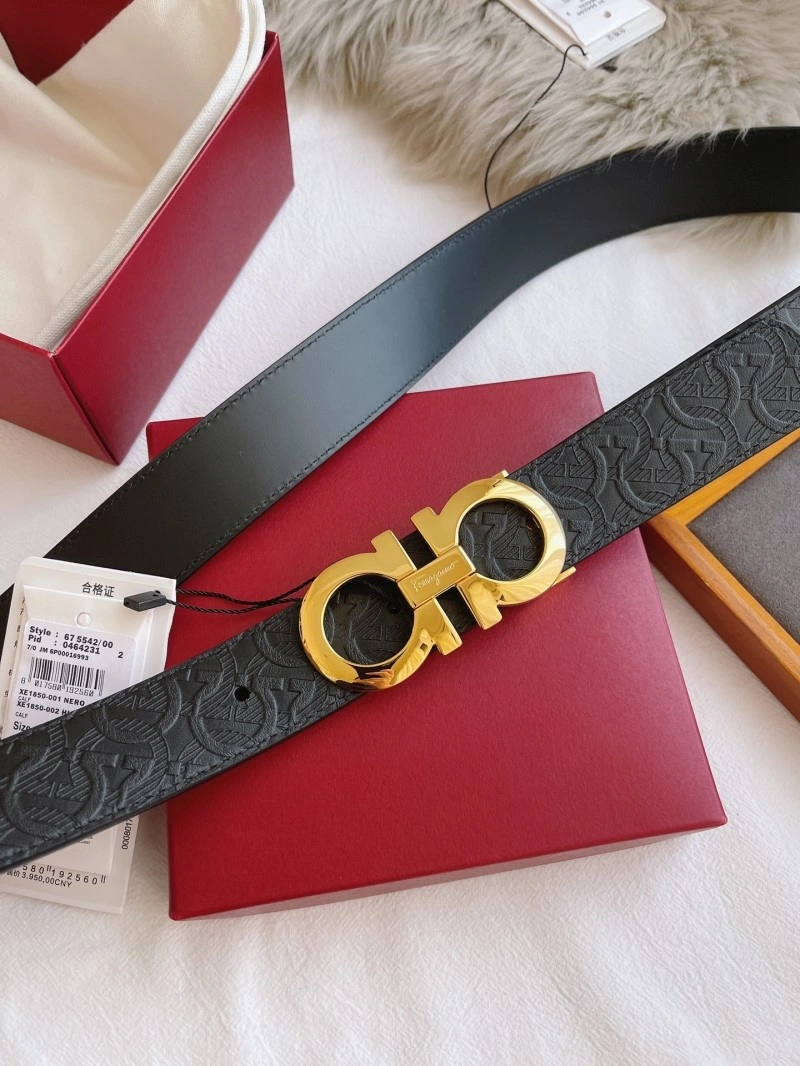 Brand-authenticated Ferragamo Belts
