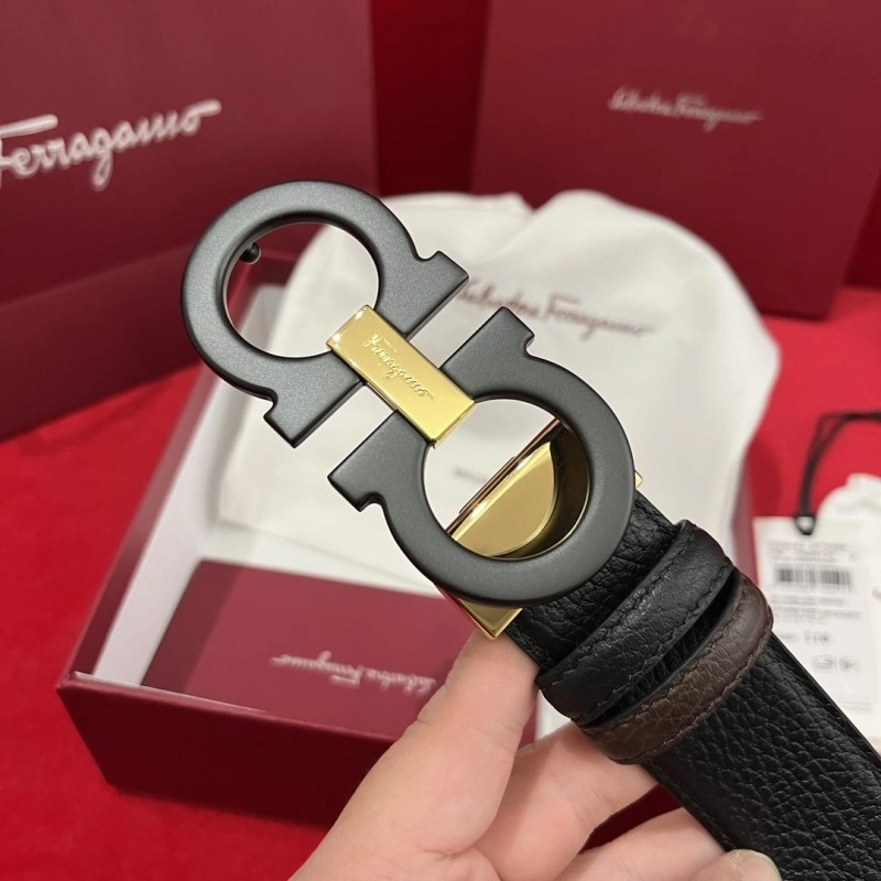 Brand-authenticated Ferragamo Belts