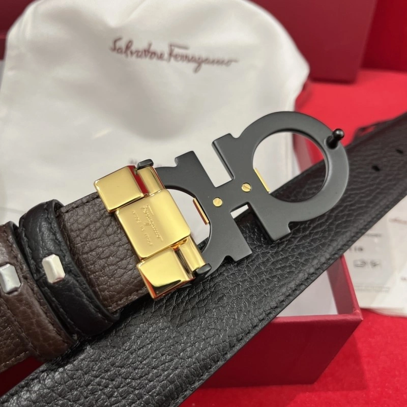 Brand-authenticated Ferragamo Belts
