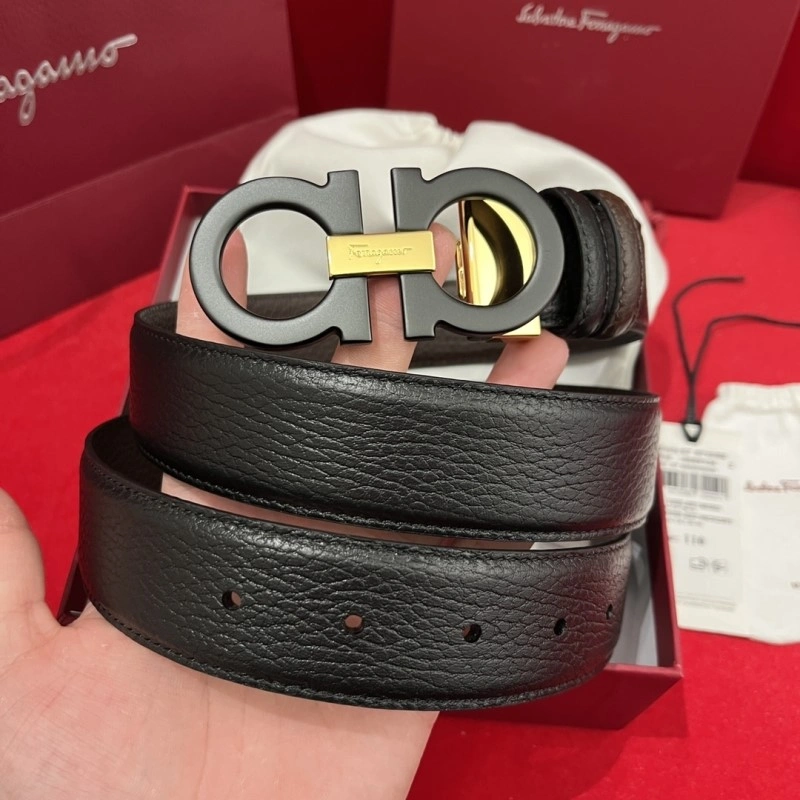 Brand-authenticated Ferragamo Belts